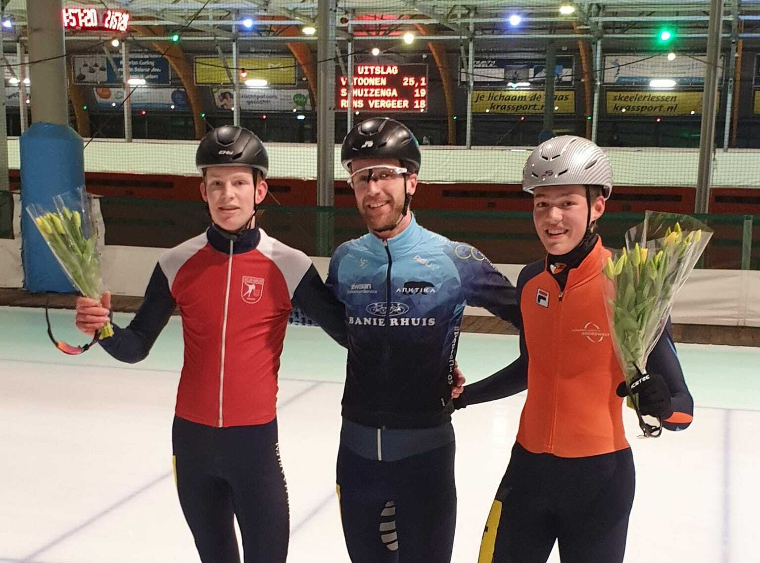 Mastenbroek, Ter Hart en Toonen winnen in Haarlem — Marathonschaatsen ...