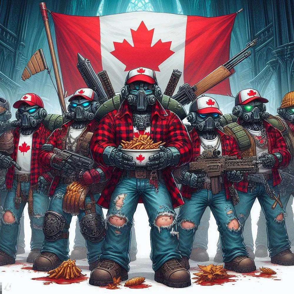 Warhammer 40k - Canadian Faction — Brian Dunkel - Buymeacoffee
