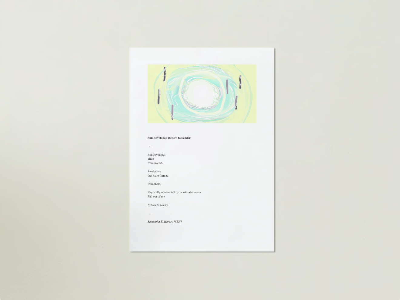 Shop | Silk Envelopes, Return to Sender. | A3 A4 Poster, Postcard ...