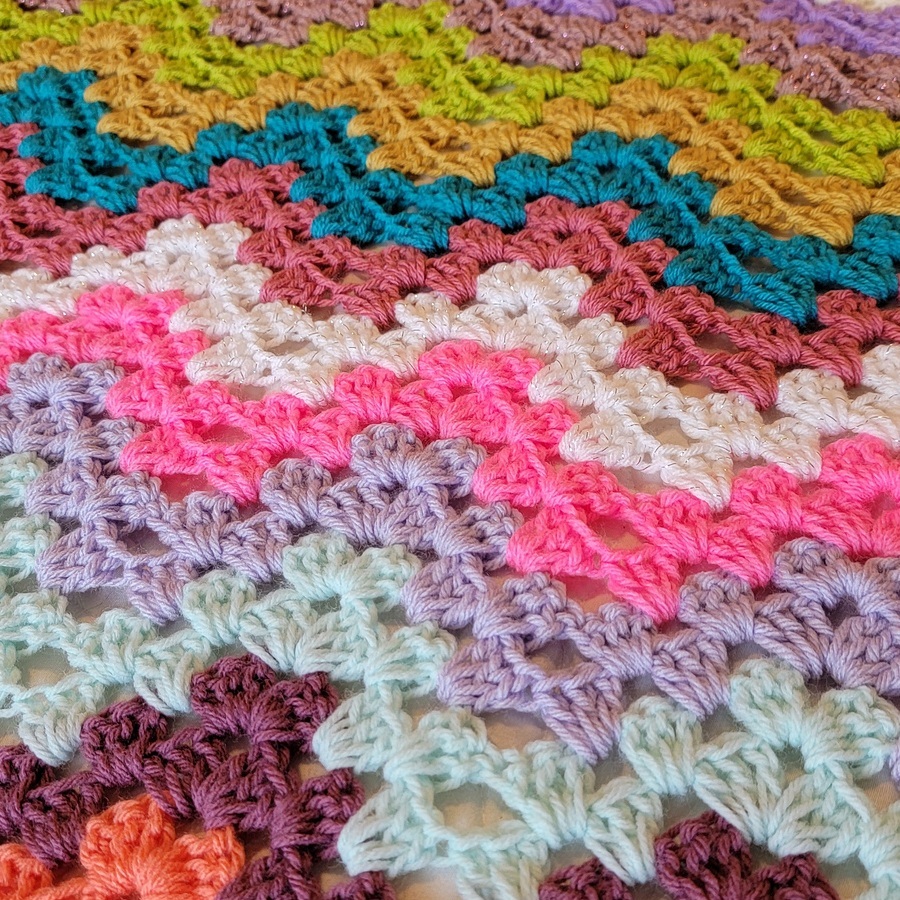Free Pattern: Granny Chevron Blanket! — crochetmelovely - Buymeacoffee