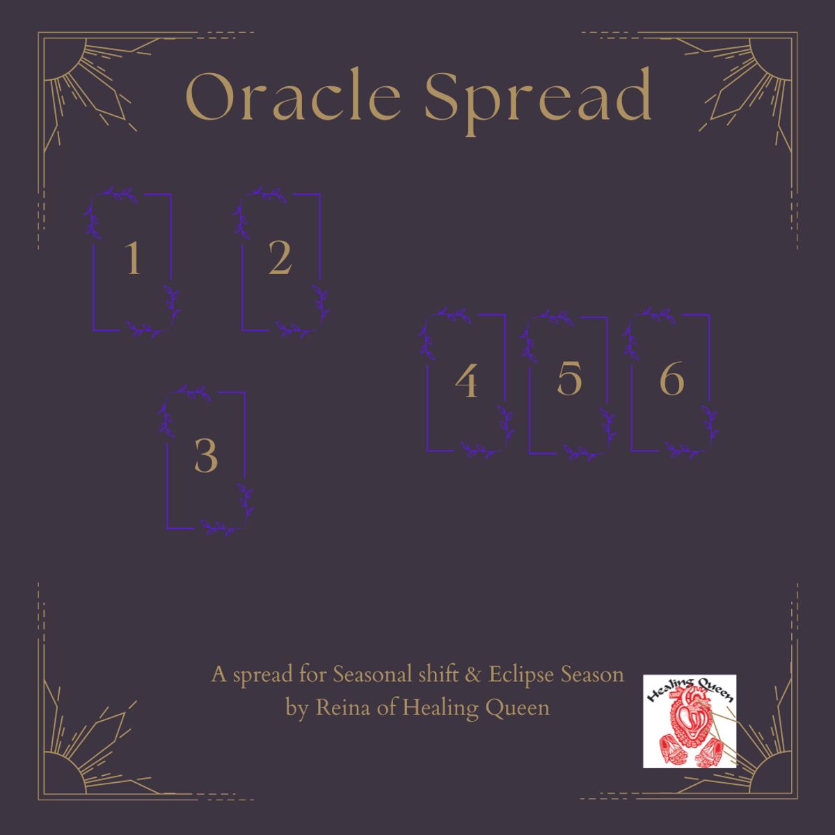 Oracle Spread for Spring / Eclipse Season — Reina Prado of Healing ...