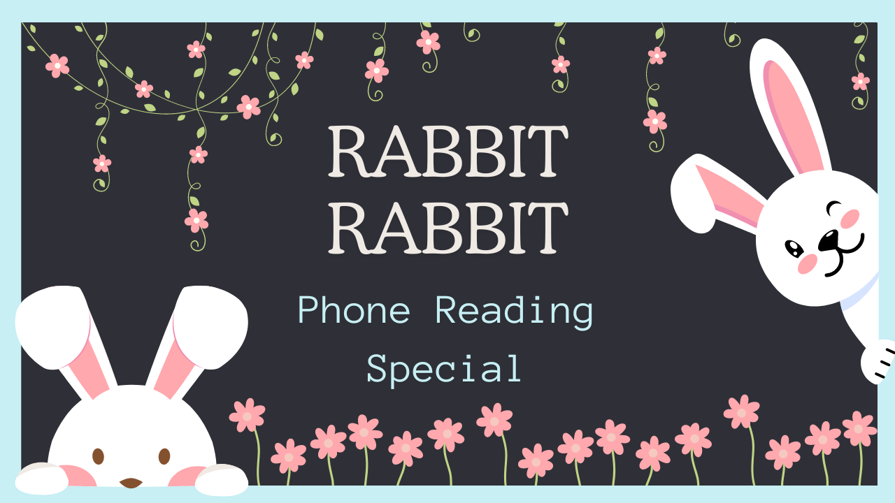 Rabbit-Rabbit Phone Reading Special — Lee Ann at Tarot Tidbits ...