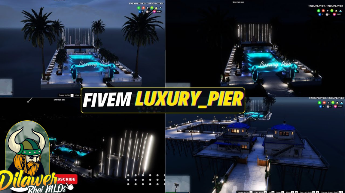 fivem Luxury pier paid mlo Fivem free map - Fivem beautiful interior ...