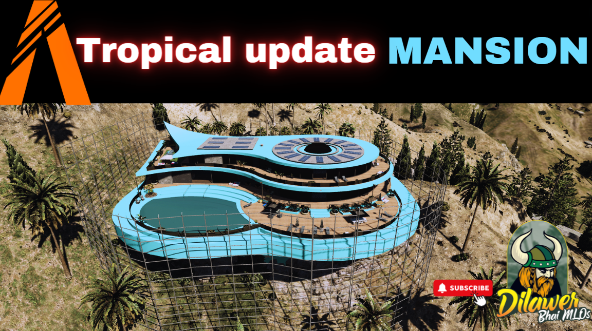 Fivem mlo Tropical mansion update Fivem Mafia Mansion - Fivem beautiful ...
