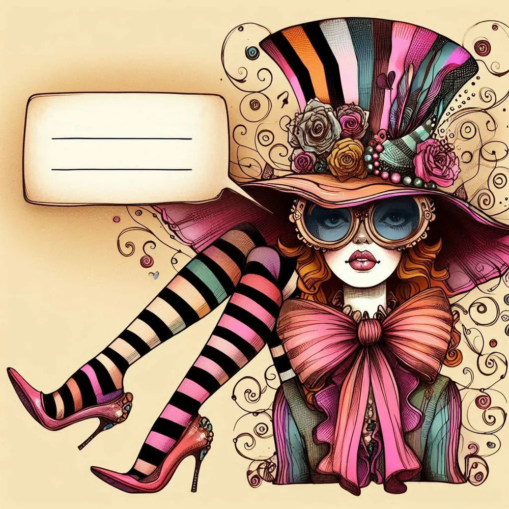 Whimsical Lady — AI-Creations - Buymeacoffee