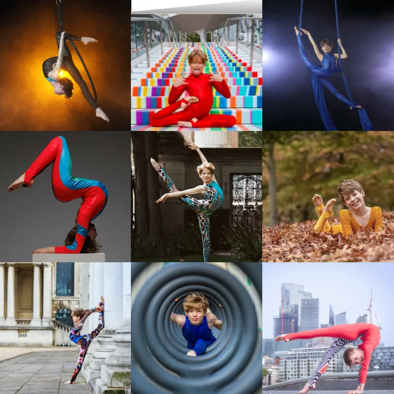 Bendy Lucky Luke Is A Young Contortionist And Aerialist Who Also Loves
