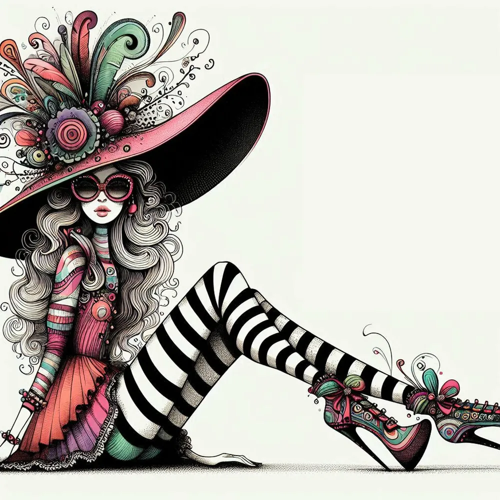 Whimsical Lady — AI-Creations - Buymeacoffee