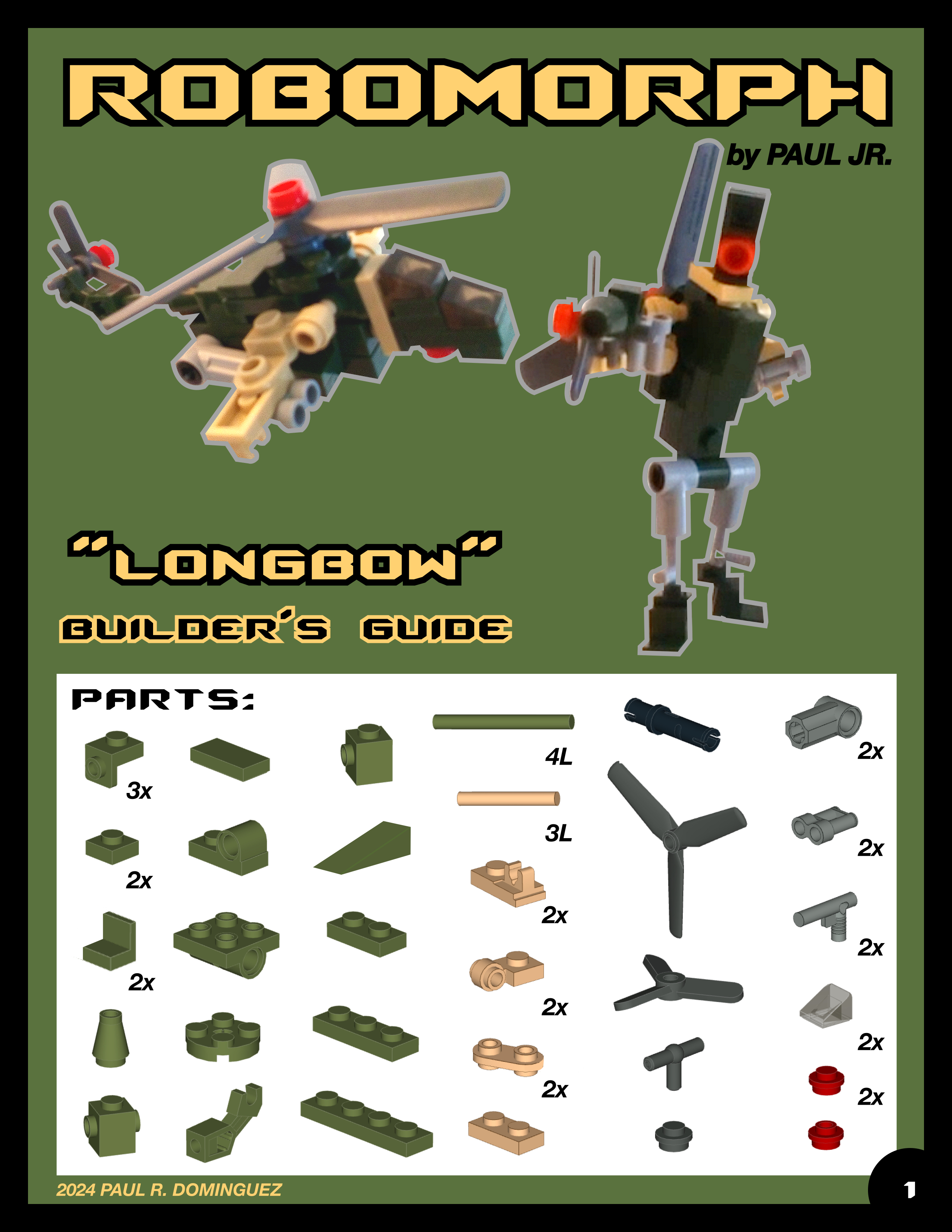 ROBOMORPH | "Longbow" Builder's Guide by Paul Jr. — BOOTLEGO ROBOMORPH ...