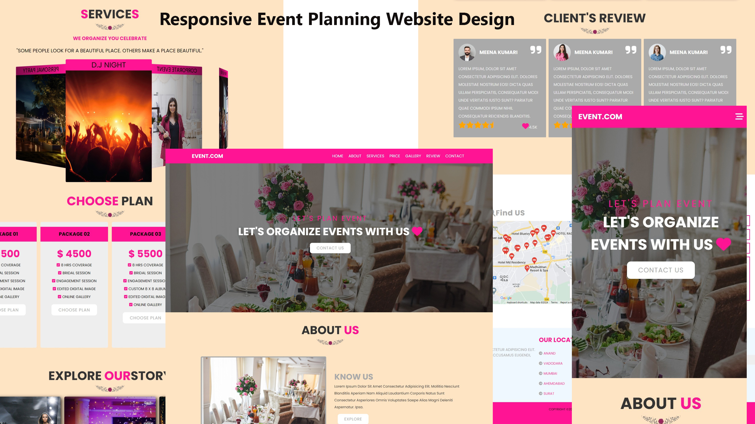 Create Responsive Website Design Using HTML | CSS|JS — Knowledge Place ... Create Responsive Website Design Using HTML | CSS|JS — Knowledge Place ...