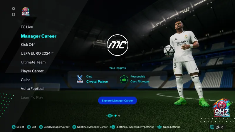 QH7Mod is FIFA 23, FC 24 and FC25 Mods for Manager and Player Career ...