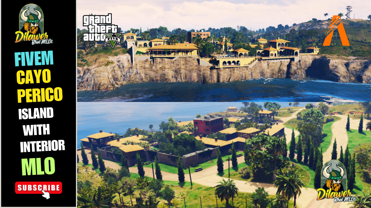 Fivem Cayo Perico island with open interior mlo — Dilawer Bhai ...