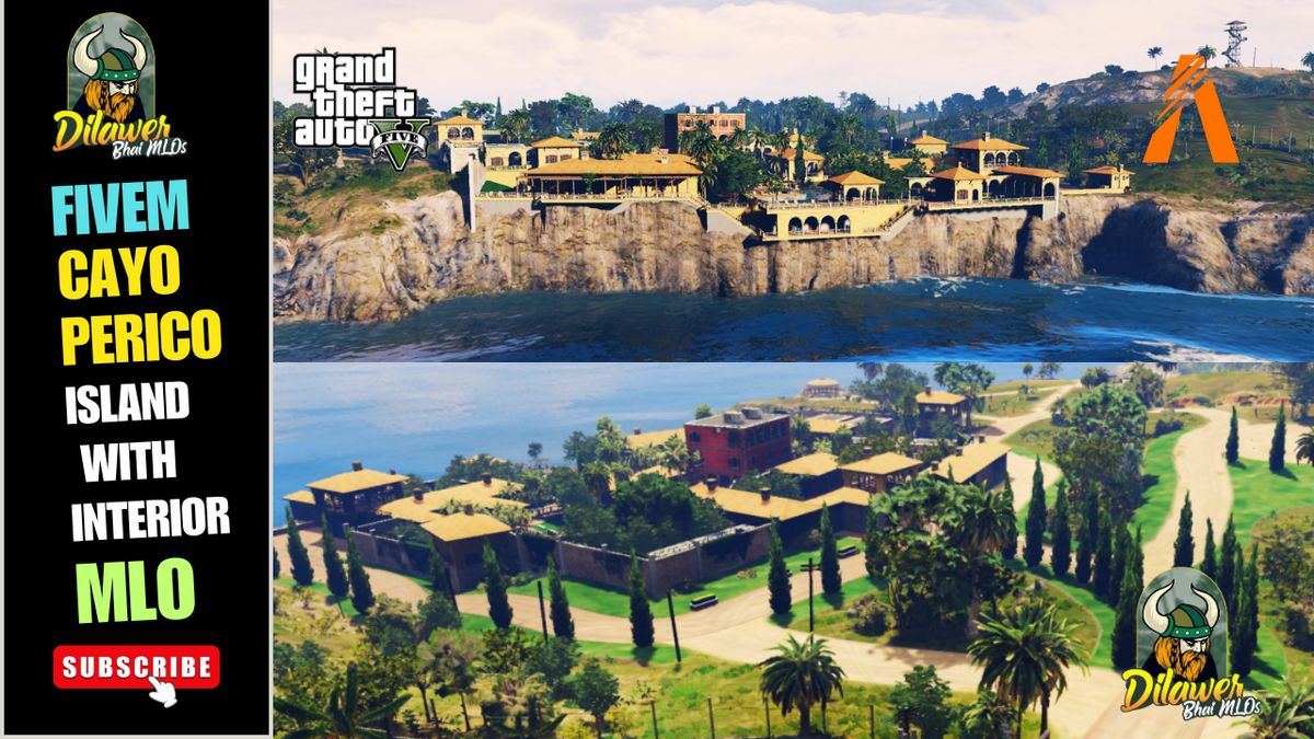 Fivem Cayo Perico island with open interior mlo — Dilawer Bhai ...