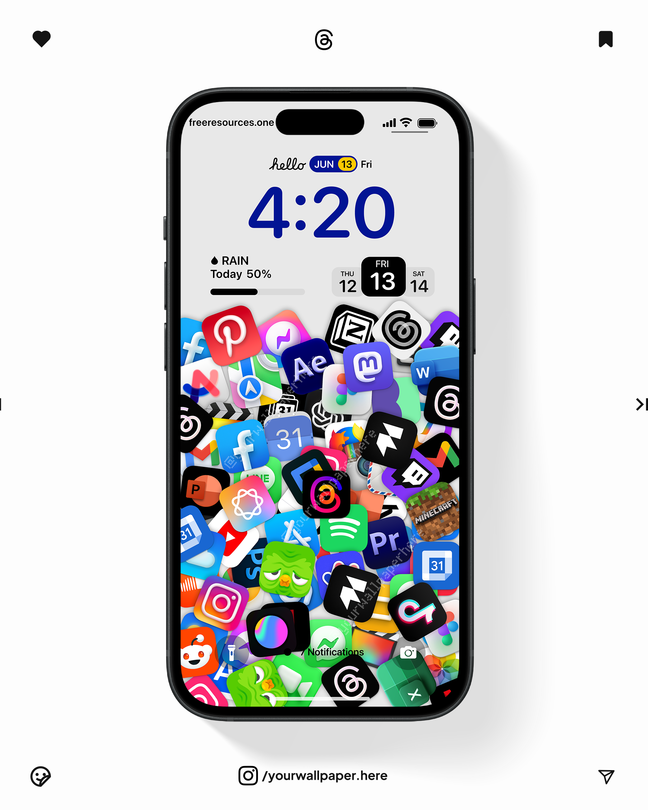 App icons wallpaper — Your Wallpaper Here - Buymeacoffee