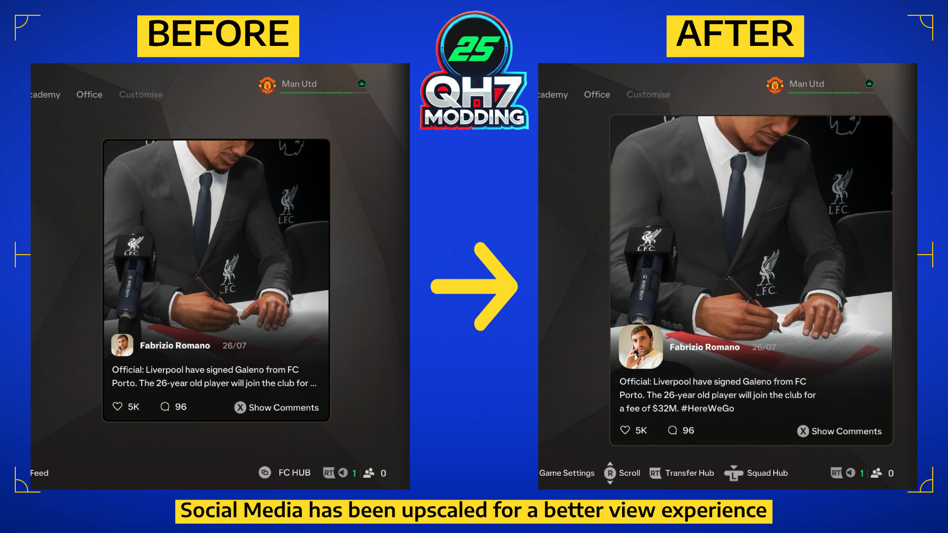 FC25 Easy Menu - RELEASED — QH7Mods - Buymeacoffee