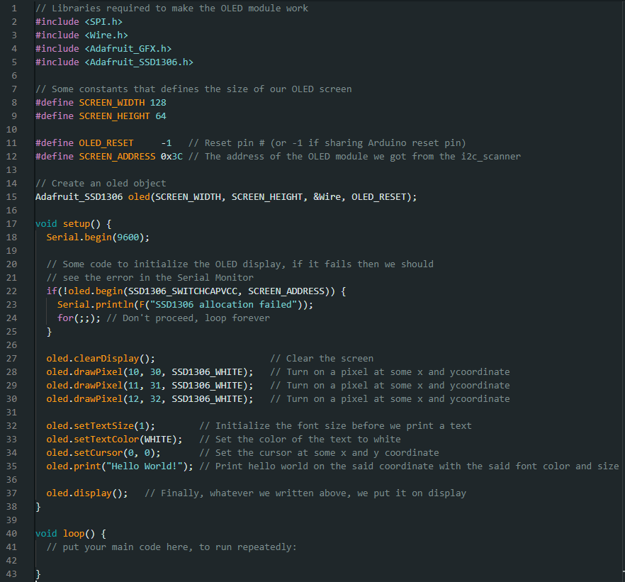 Arduino Chapter 17: SSD1306 OLED 128x64 — it2051229 - Buymeacoffee