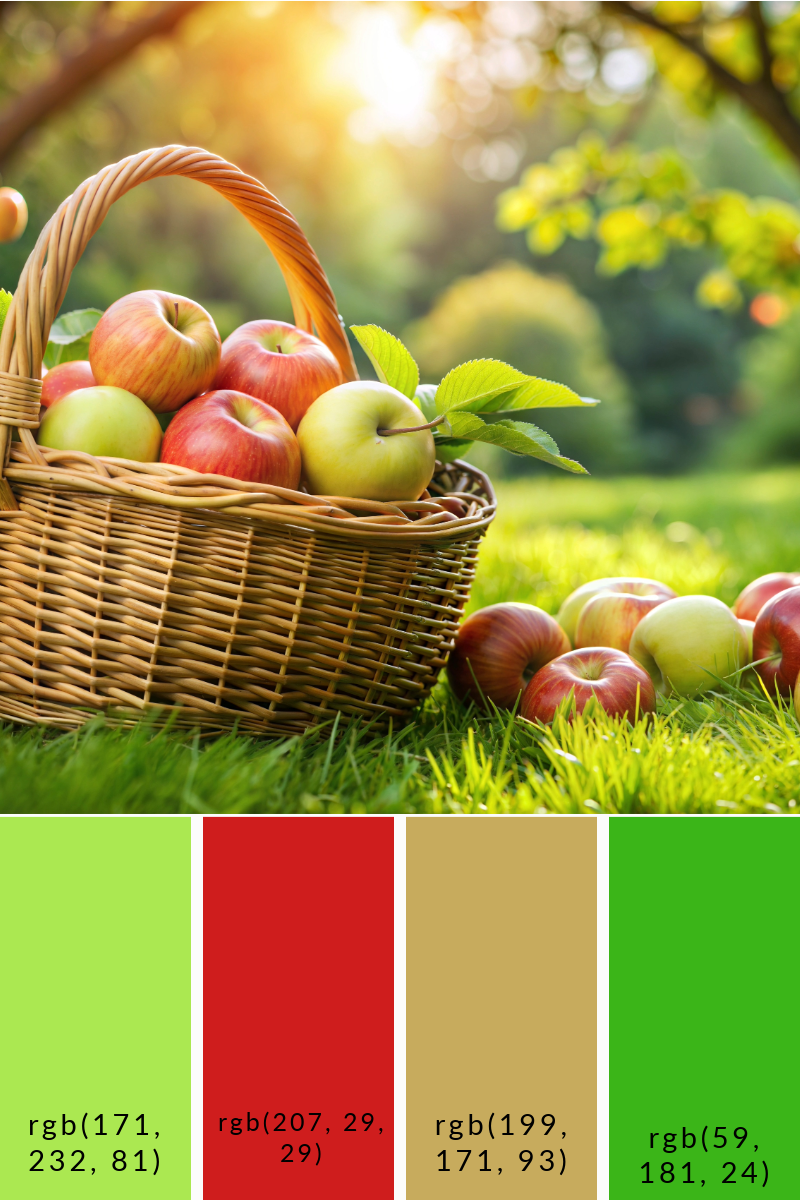 Sweet Apple Orchard Color Palette — Andrea Peterson - Buymeacoffee