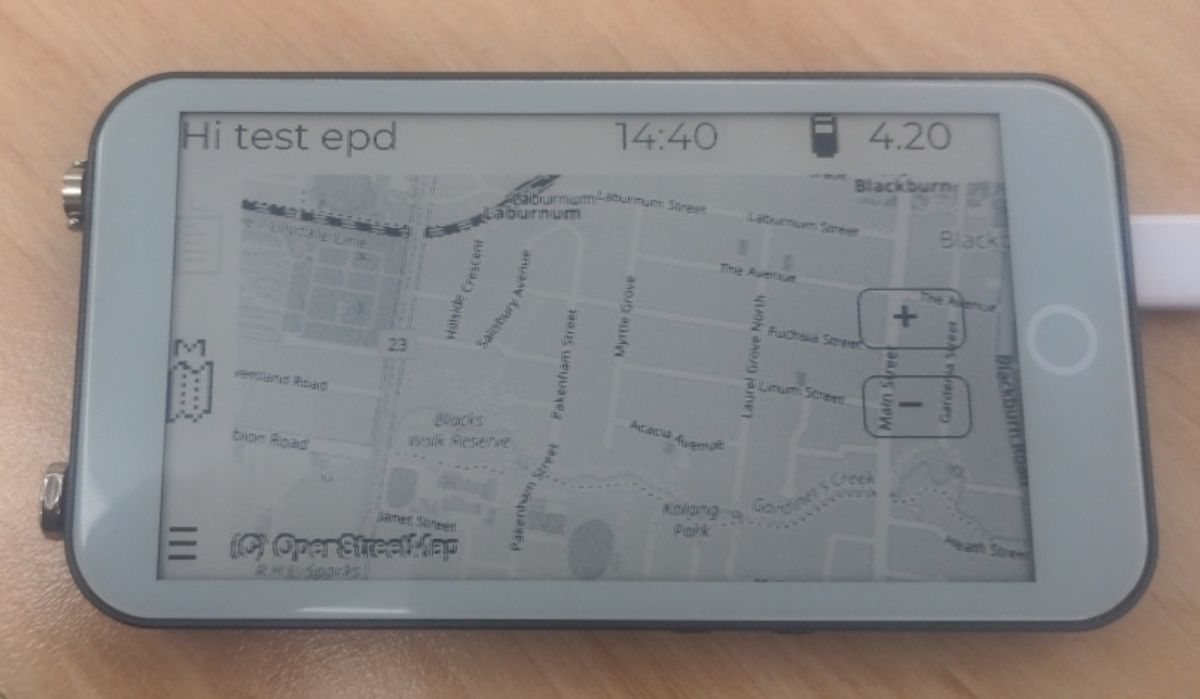 LilyGo T5 ePaper Pro — Ripple Radios - Buymeacoffee