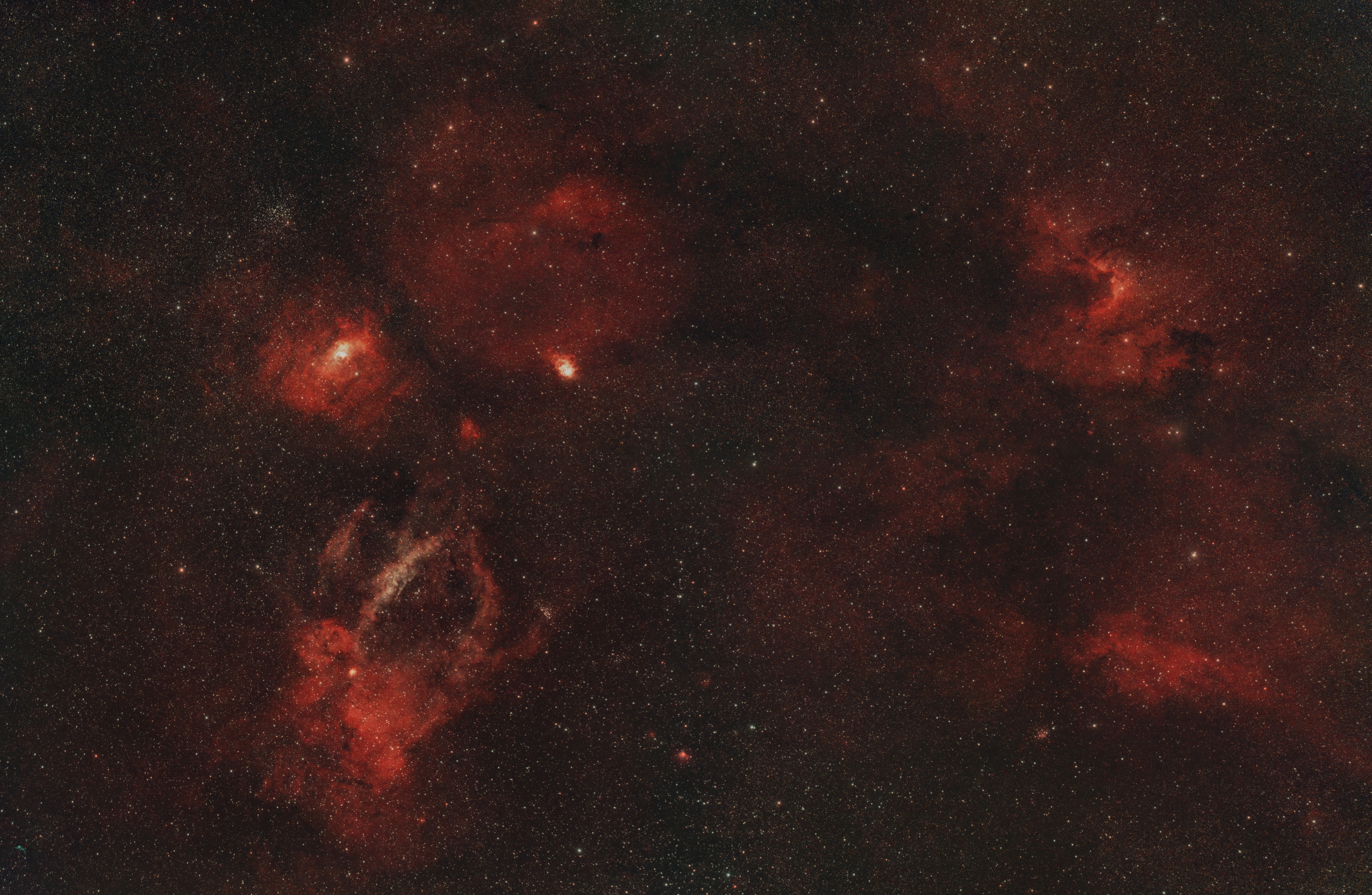 Four Panel Mosaic — Deep Space Astro - Buymeacoffee