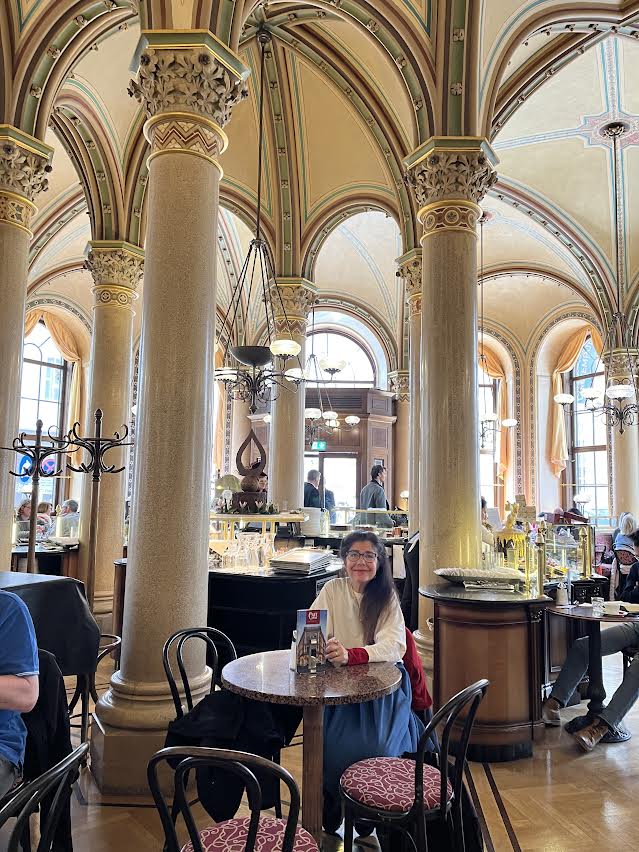 A peak cafe experience. . . Cafe Central in Vienna. — Andrea Potos ...