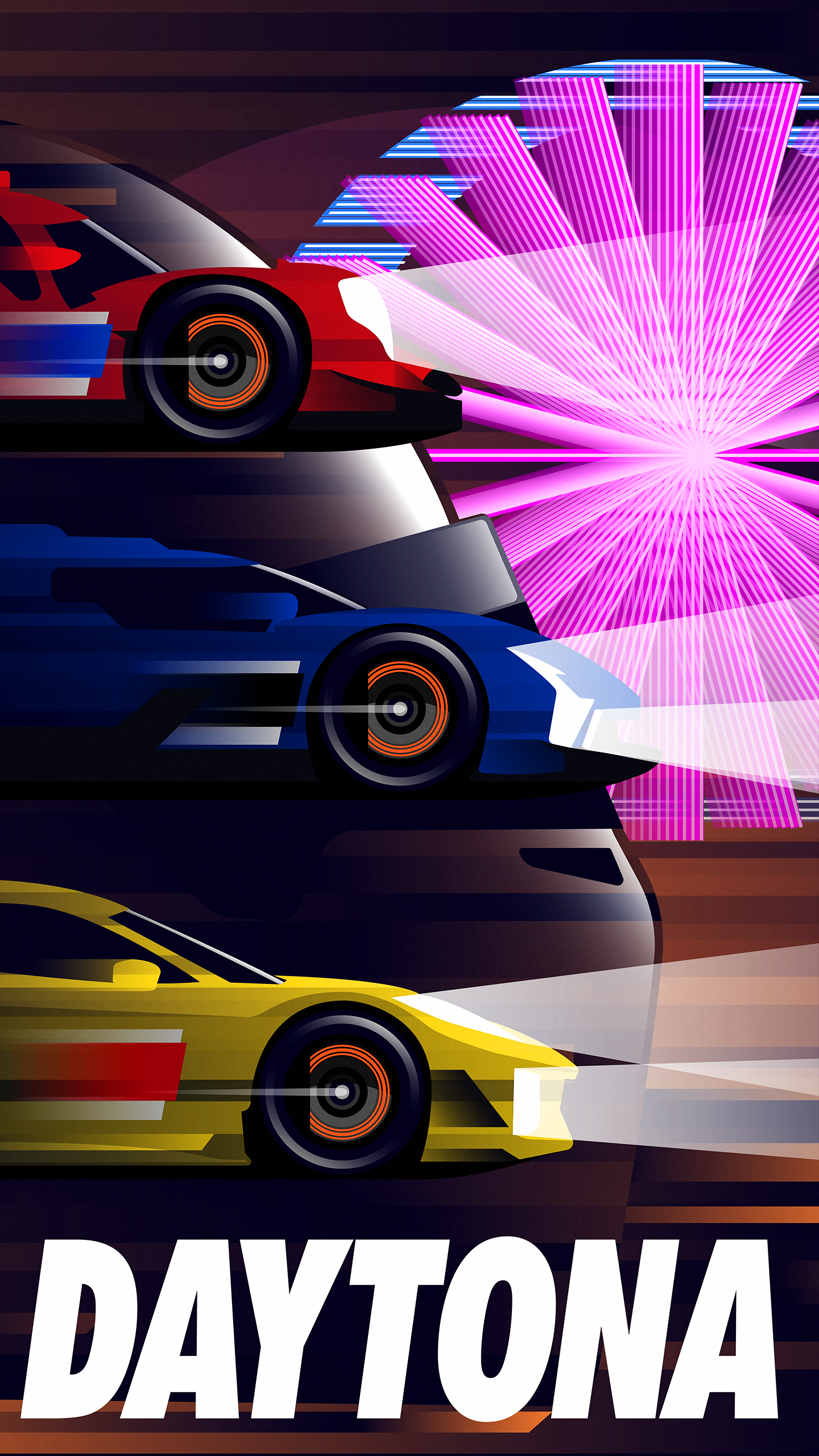 Rolex 24 Hours of Daytona Poster — Abel Toth Art - Buymeacoffee