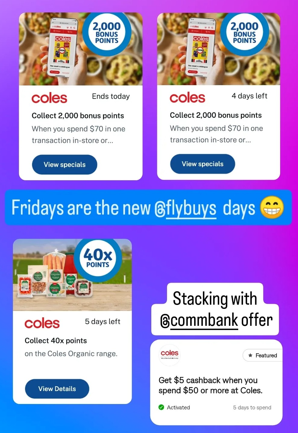 Pro Tips to Earn More Flybuys Points on your Coles shopping — The ...