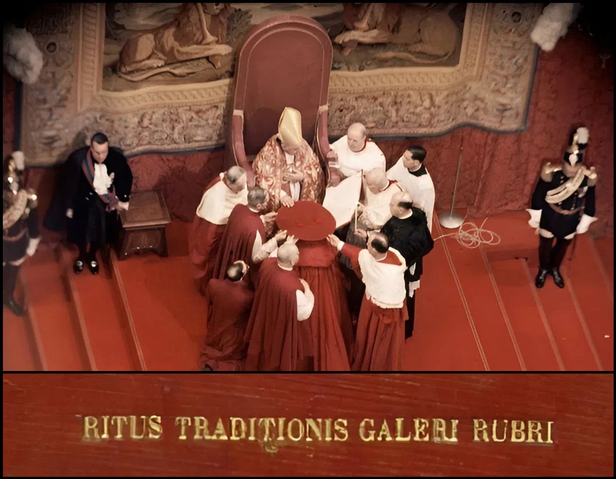 Ritus traditionis galeri rubri [c. 1828] — Caeremoniale Romanum ...