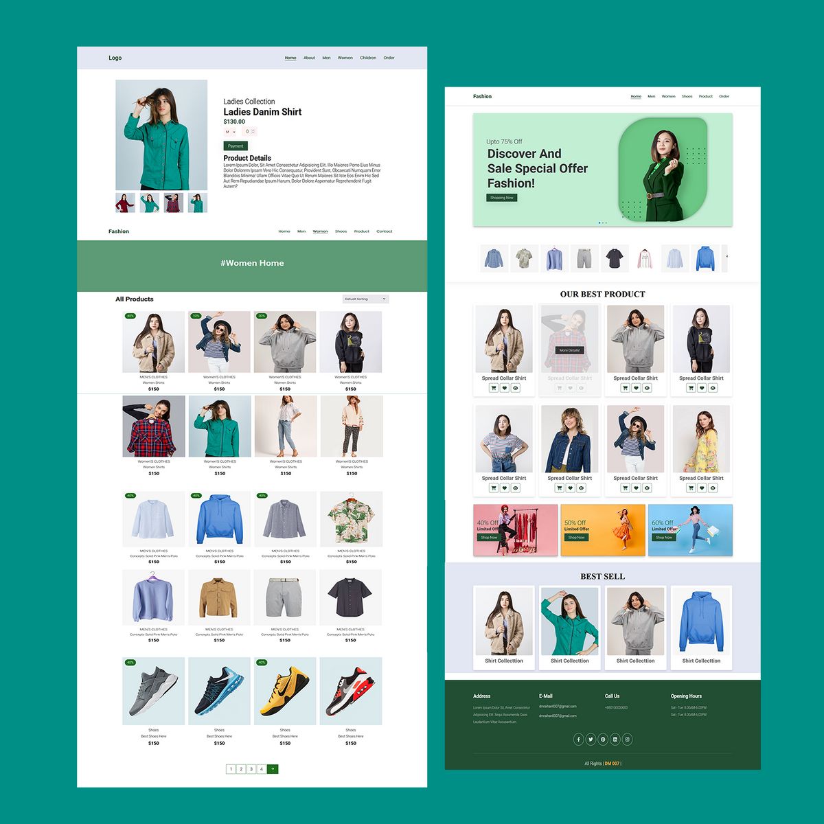 Ecommerce Website Using Html Css Javascript — Dm 007 Buymeacoffee