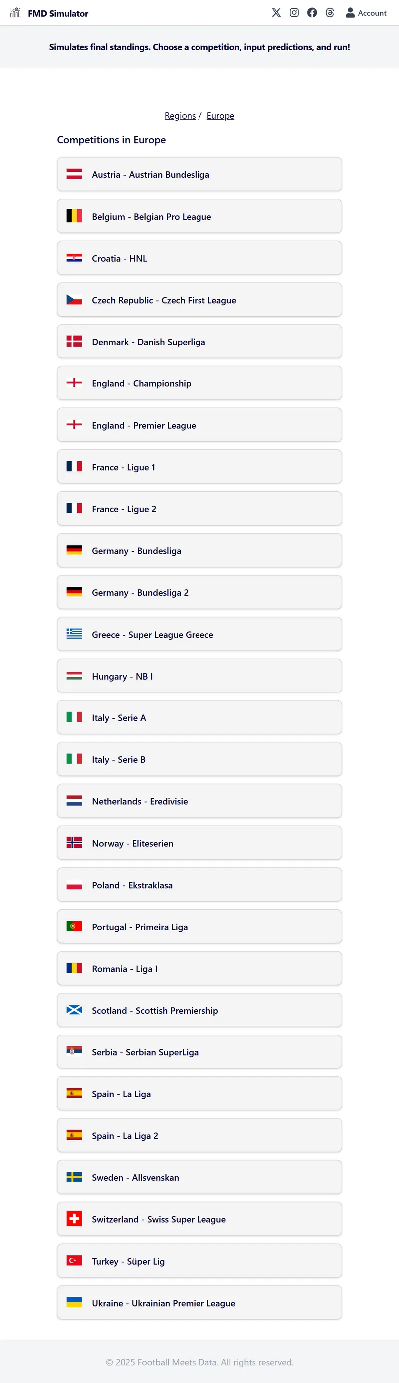 Football Meets Data is Platform for applied statistics in football ...