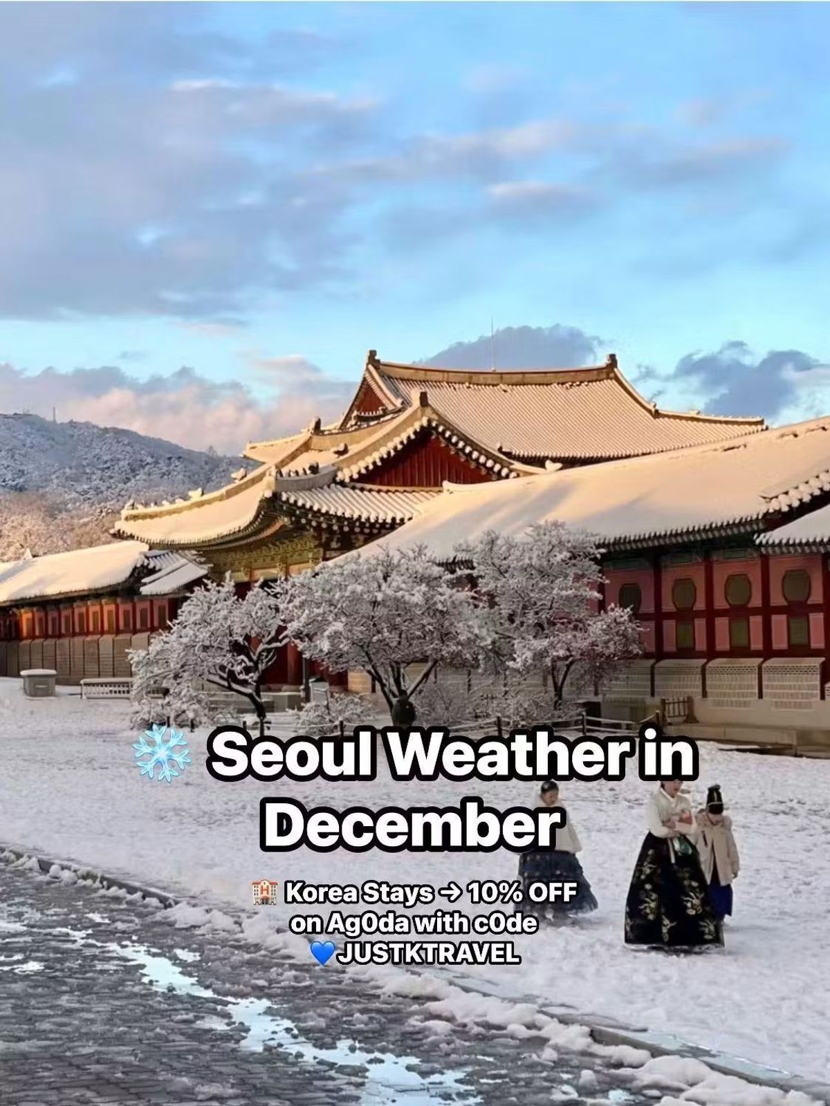 ️ Seoul Weather in December In December, Seoul gets very cold — the sun ...