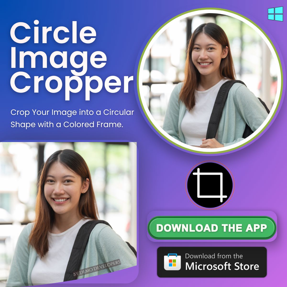 🖼️ Circle Image Cropper for Windows 10/11 – Create Perfect Round Photos ...