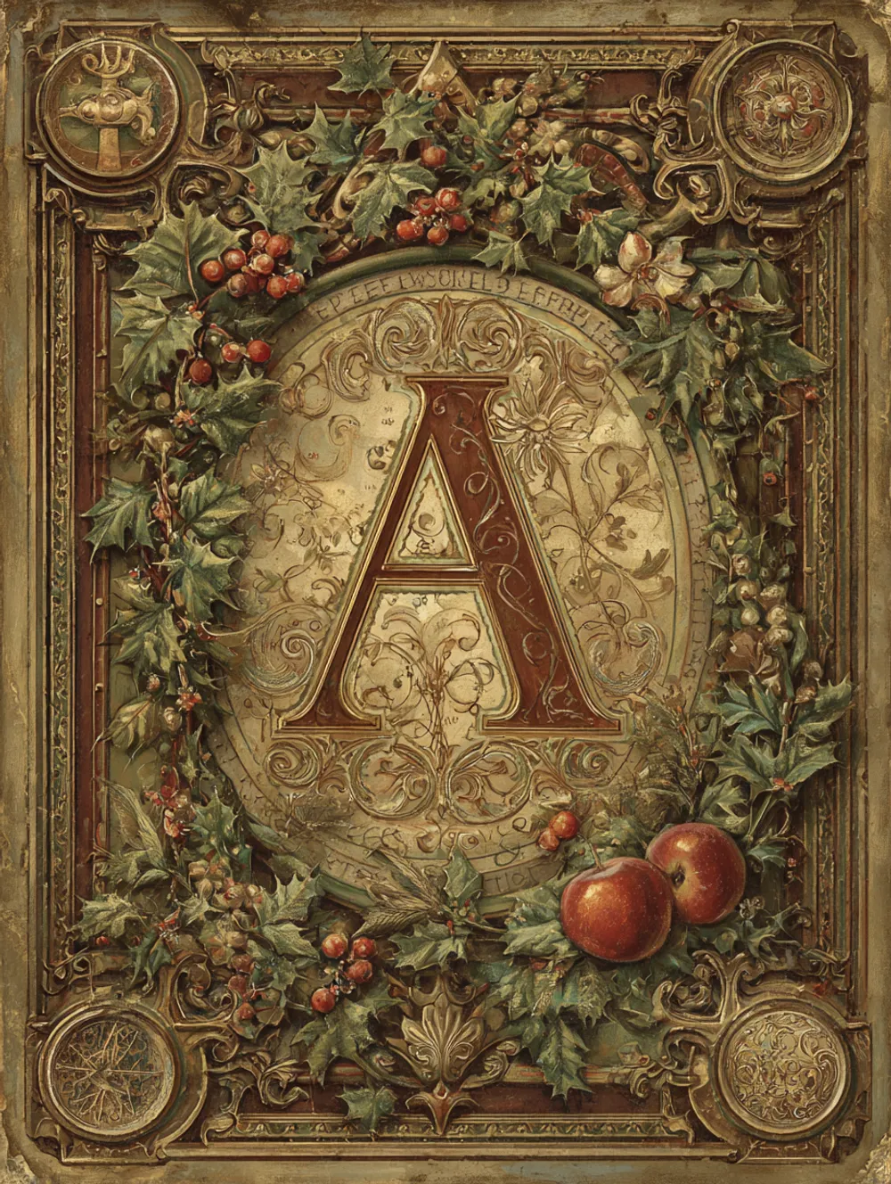 Old World Style Initials A-I — AI-Creations - Buymeacoffee