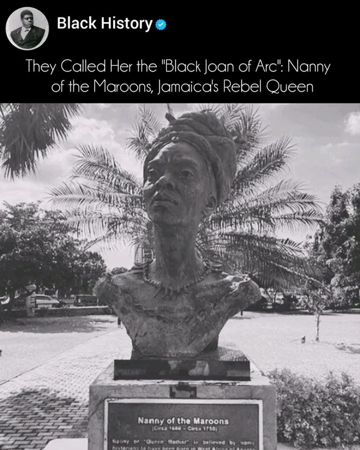 They Called Her the "Black Joan of Arc": Nanny of the Maroons, Jamaica ...