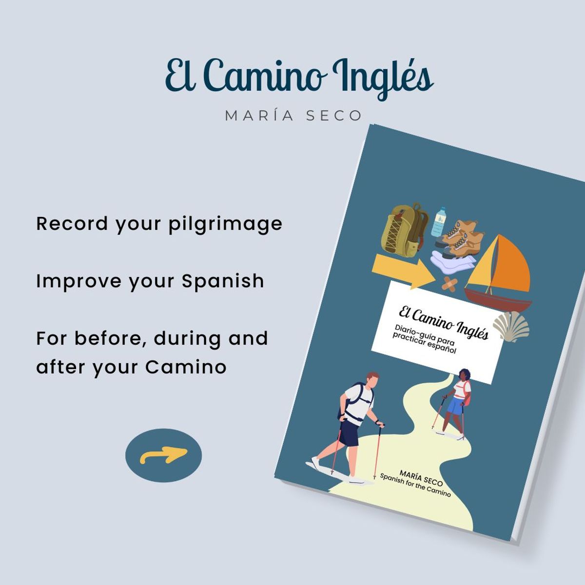 Camino Inglés journal — Spanish for the Camino - Buymeacoffee