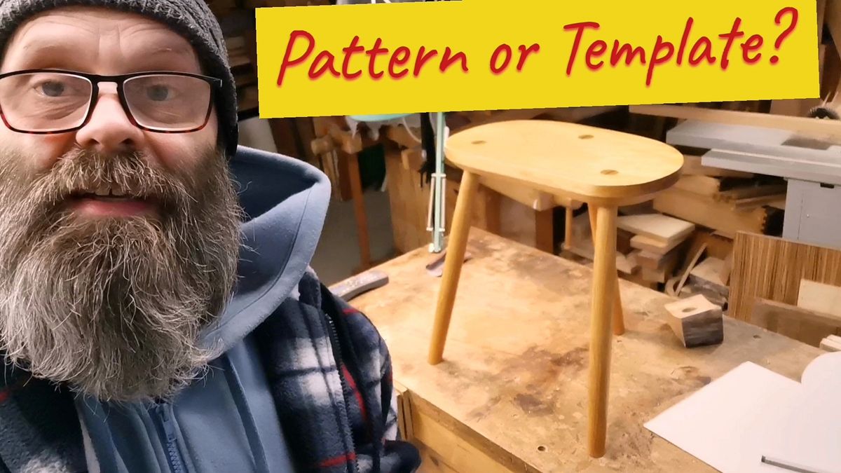 Pattern or Template A Stool - How to Reverse Engineer a stool — Jamie ...