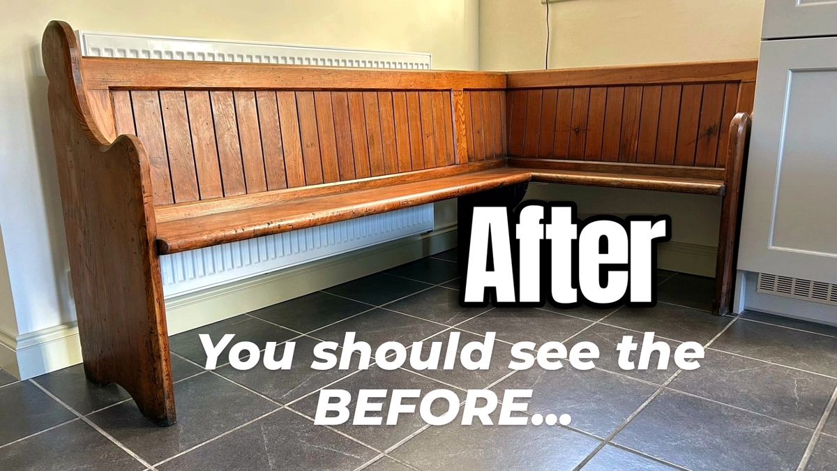 From 10ft Church Pew to Kitchen Corner Seating — Jamie Hubbard The ...