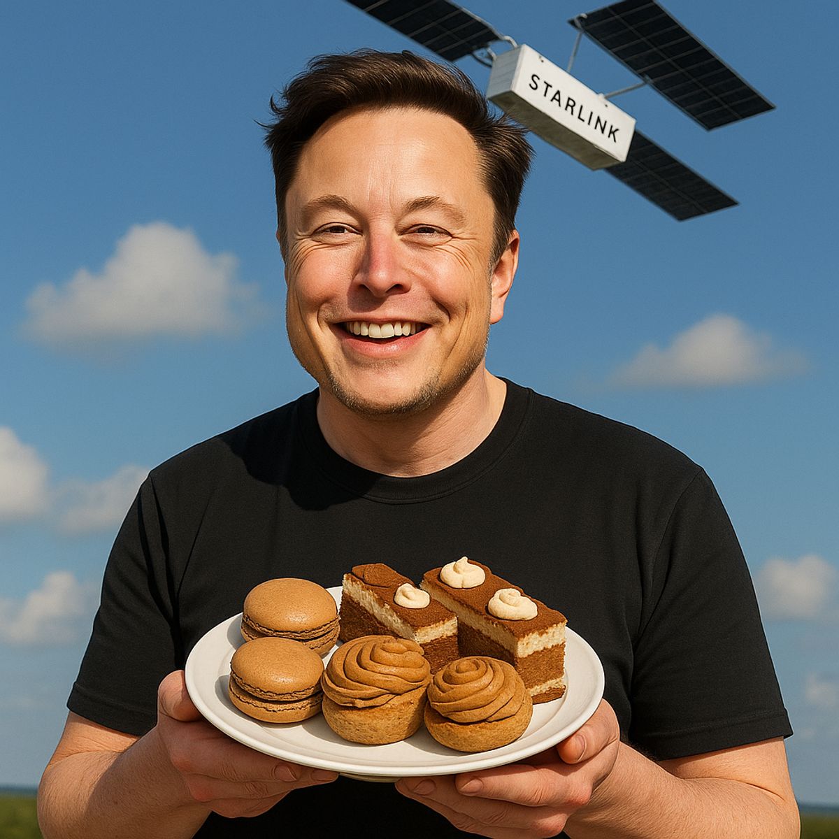 Starlink Sweets: Elon Musk’s Coffee Dessert Celebration — UNIVERSEX ...