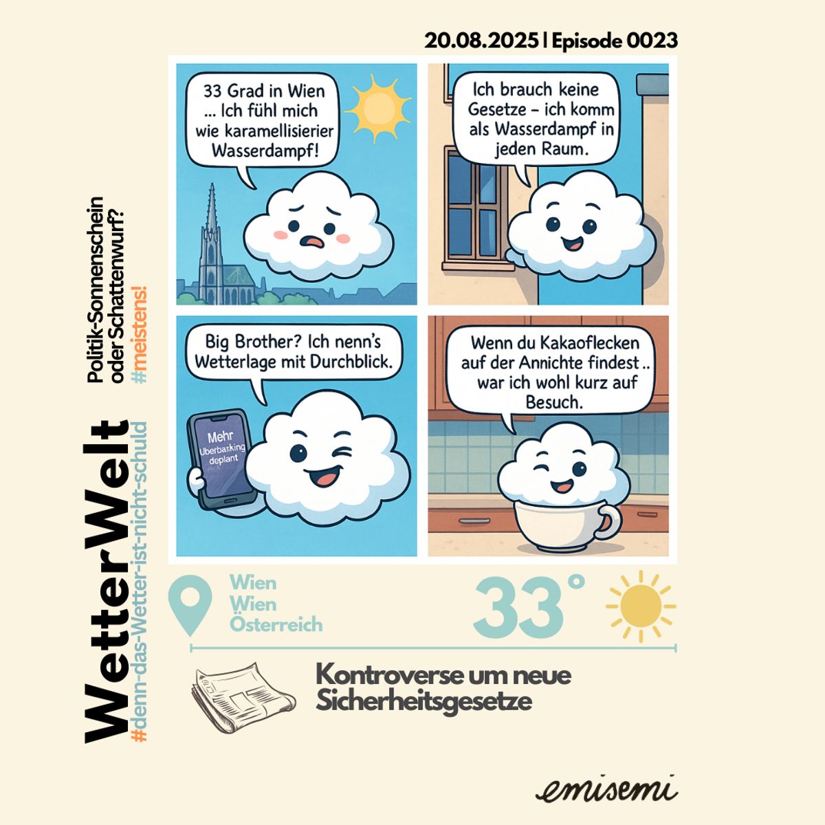 👁️‍🗨️☁️ Flauschi sieht alles – & noch Zeit für Kakao — klimakicher ...