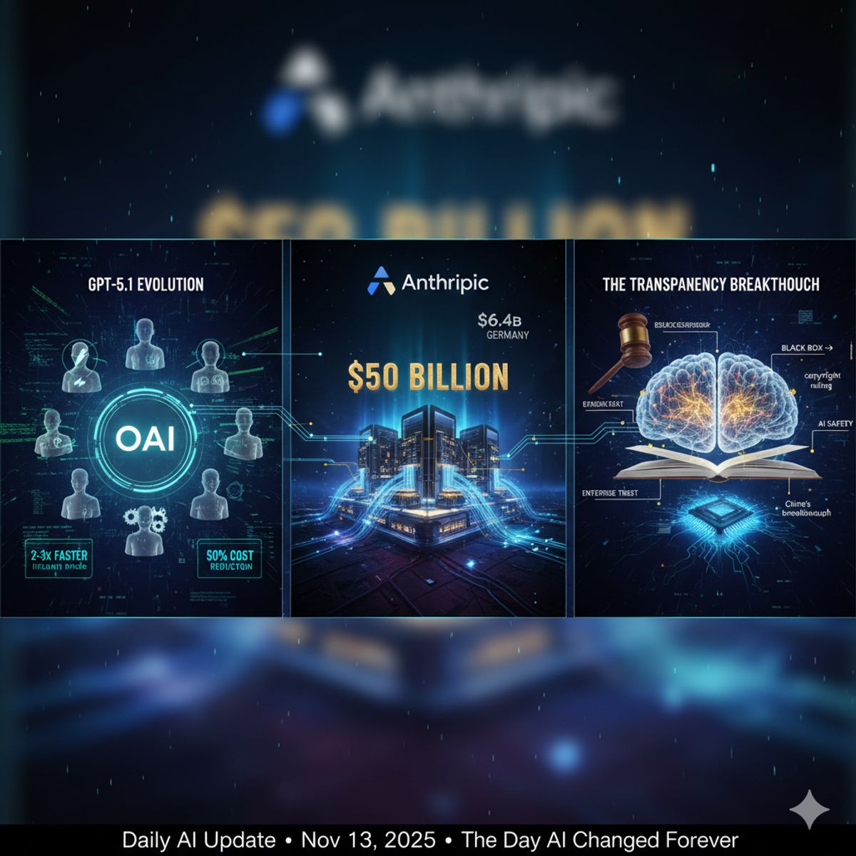 Daily AI Update November 13, 2025: OpenAI Unveils GPT-5.1 with 'Instant ...