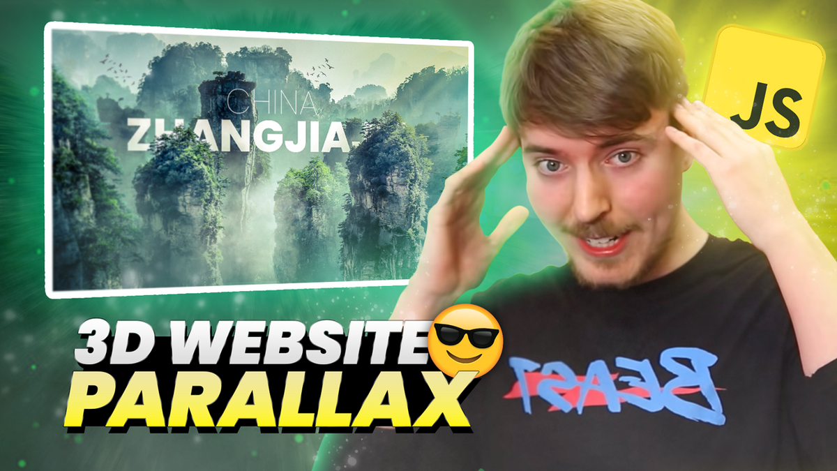 🔥 Responsive 3d Parallax Website In Html And Css And Javascript Buymeacoffee