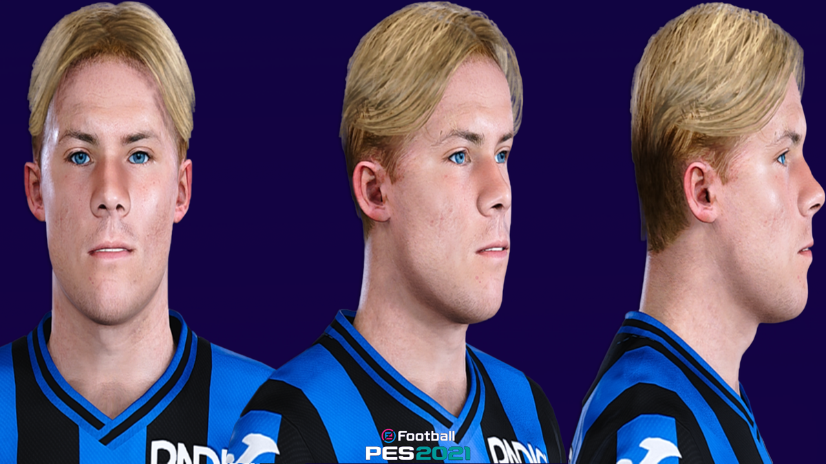 ⚫️ Rasmus Hojlund Face PES21 - Buymeacoffee