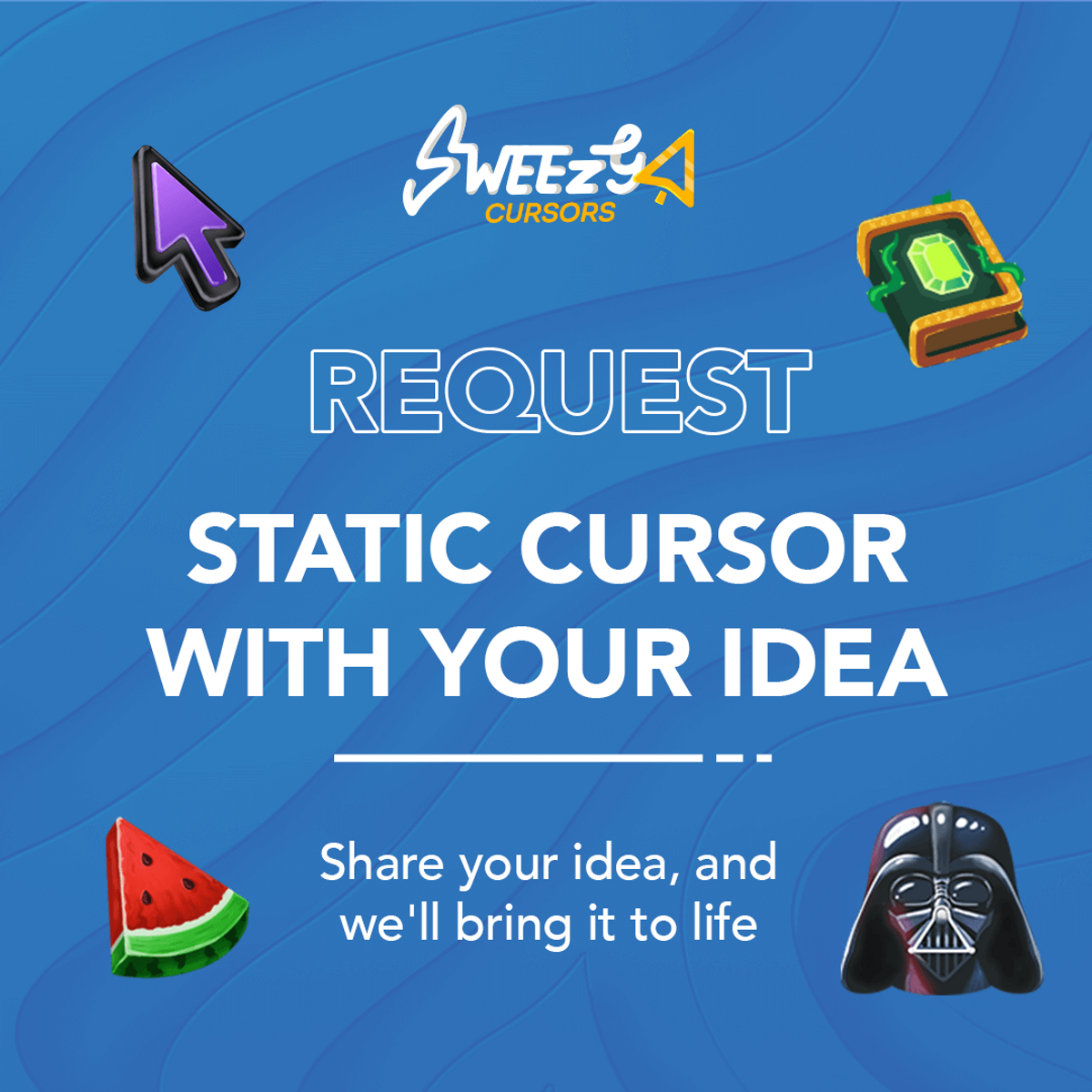 Request Static Cursor with Your Idea - Buymeacoffee