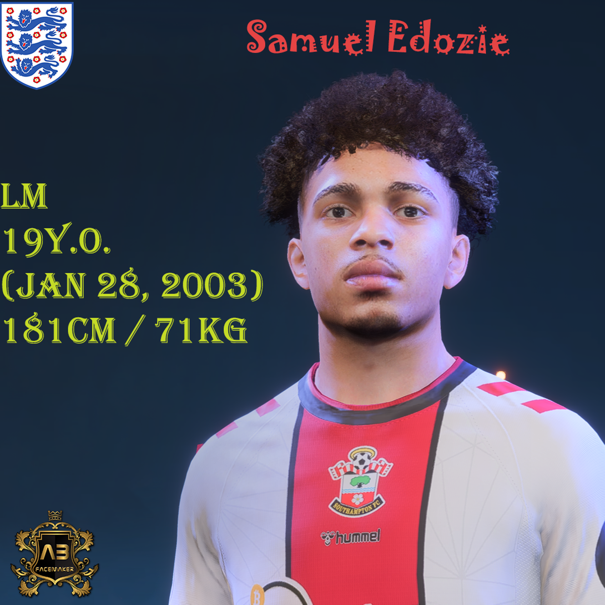 Samuel Edozie (Southampton) - Buymeacoffee