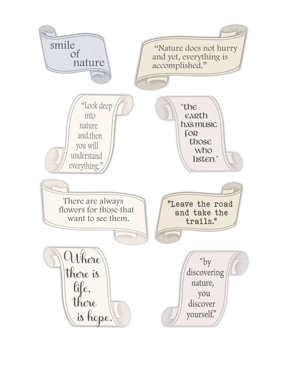 Quote Scrolls - Buymeacoffee