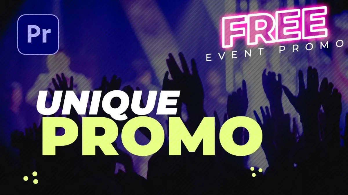 FREE Unique Event Promo Template For Premiere Pro - Buymeacoffee