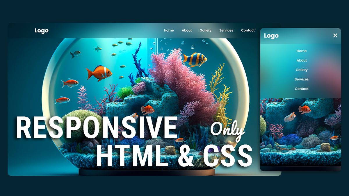 How to Create Responsive Navbar using HTML & CSS - Buymeacoffee