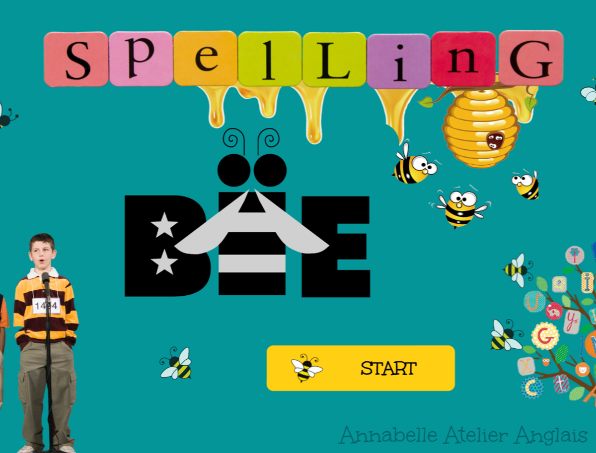 Genially Spelling Bee Modifiable - Buymeacoffee