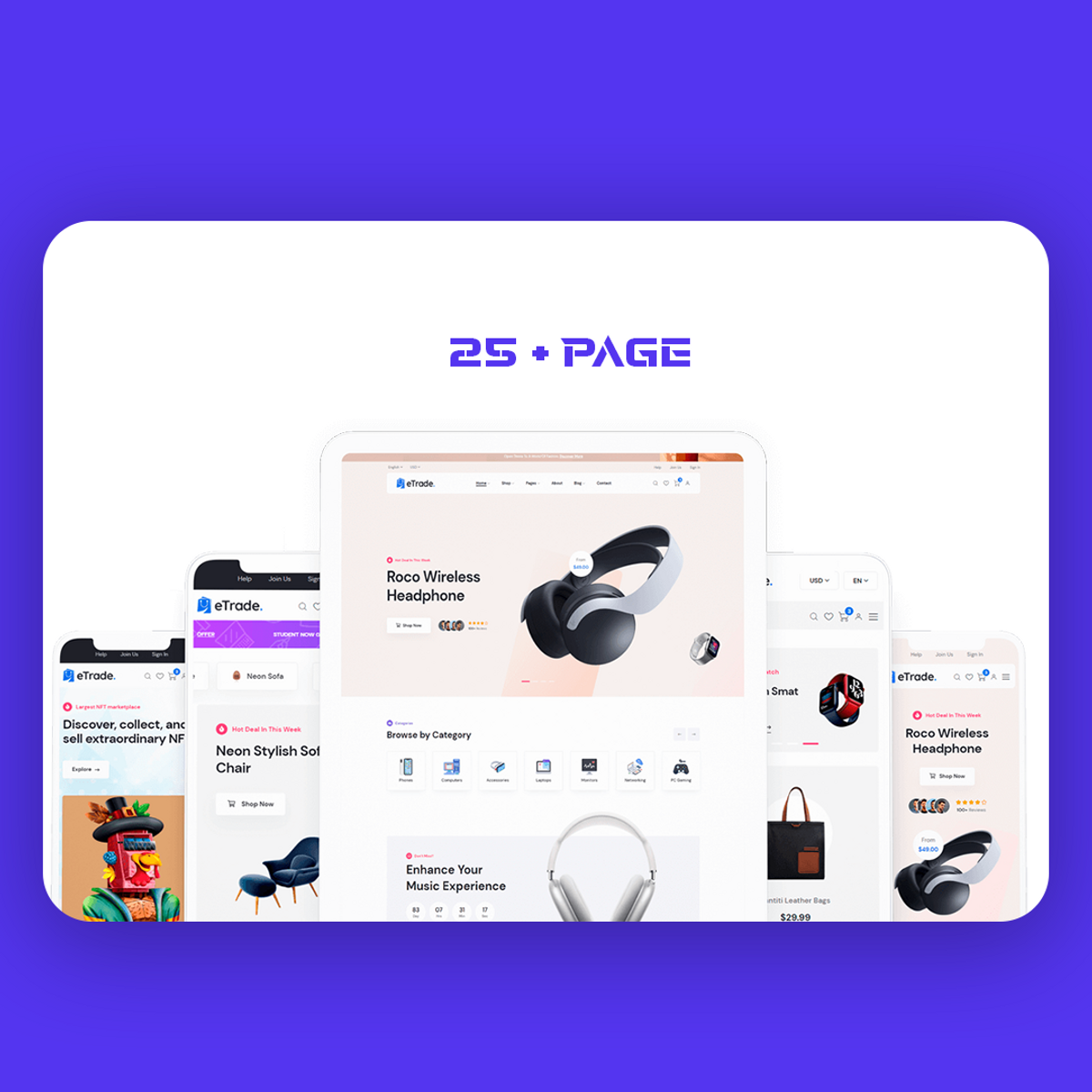 Multipurpose eCommerce HTML5 - Buymeacoffee