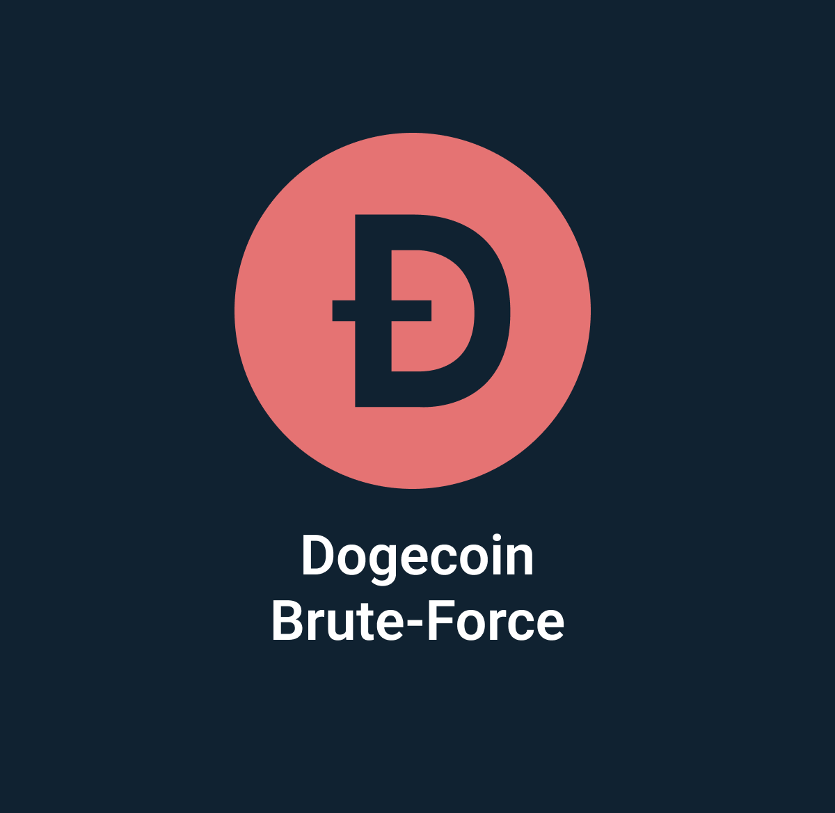 Dogecoin Brute-Force - Standalone Windows App - Buymeacoffee