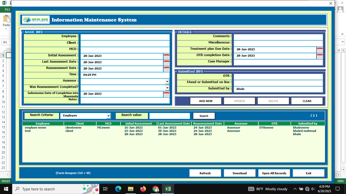 Dynamic Automated Data Entry User Form In Excel Vba Buymeacoffee