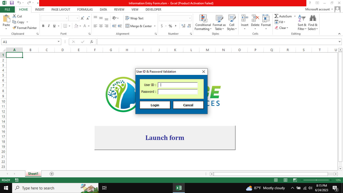 Dynamic Automated Data Entry User Form In Excel Vba Buymeacoffee
